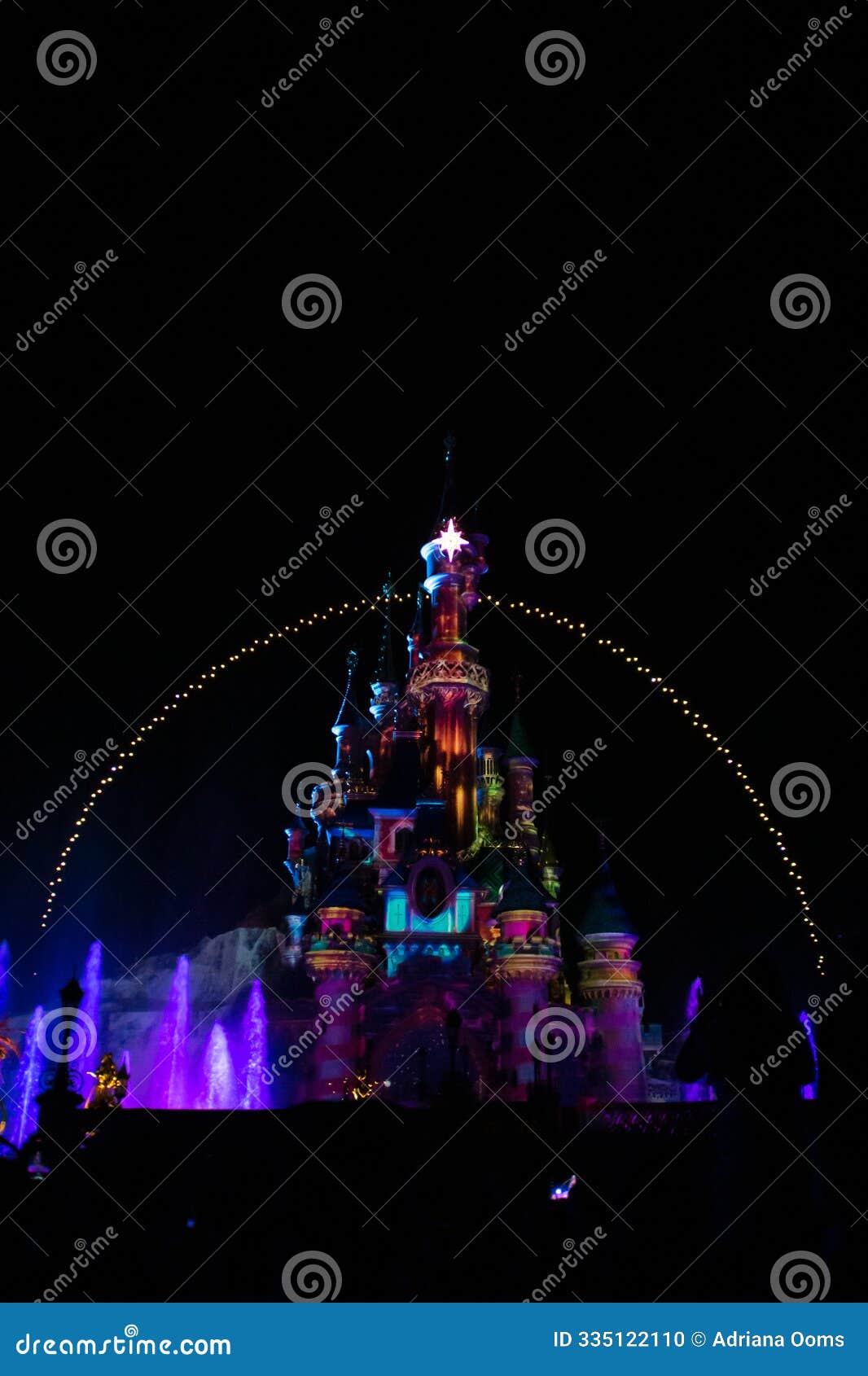 Disney D-Light editorial image. Image of sleeping, disneyland - 335122110