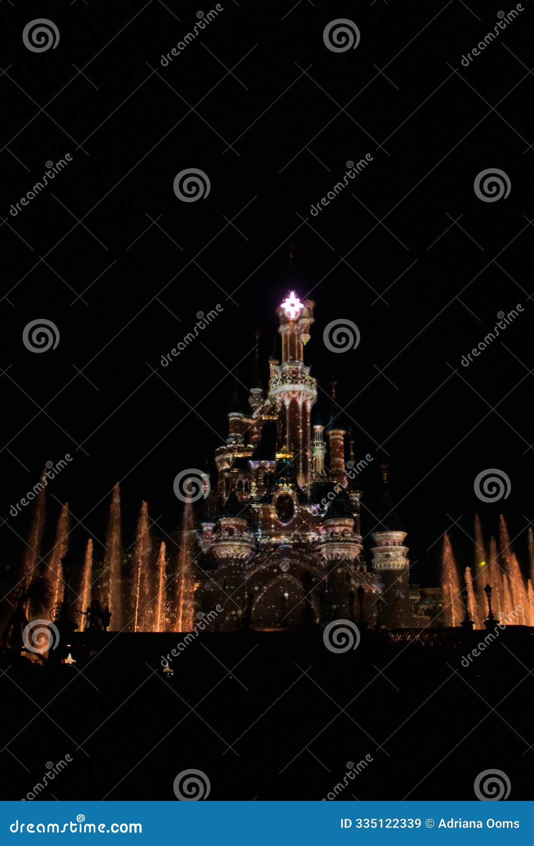 Disney D-Light editorial stock image. Image of street - 335122339
