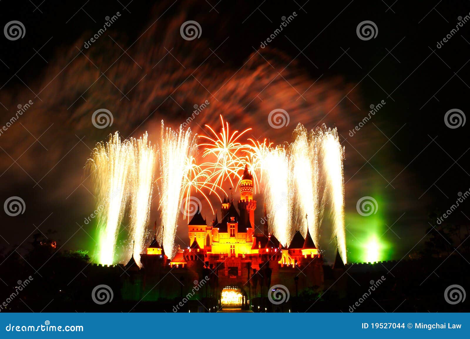 Disney Fireworks Editorial Photo | CartoonDealer.com #24343511