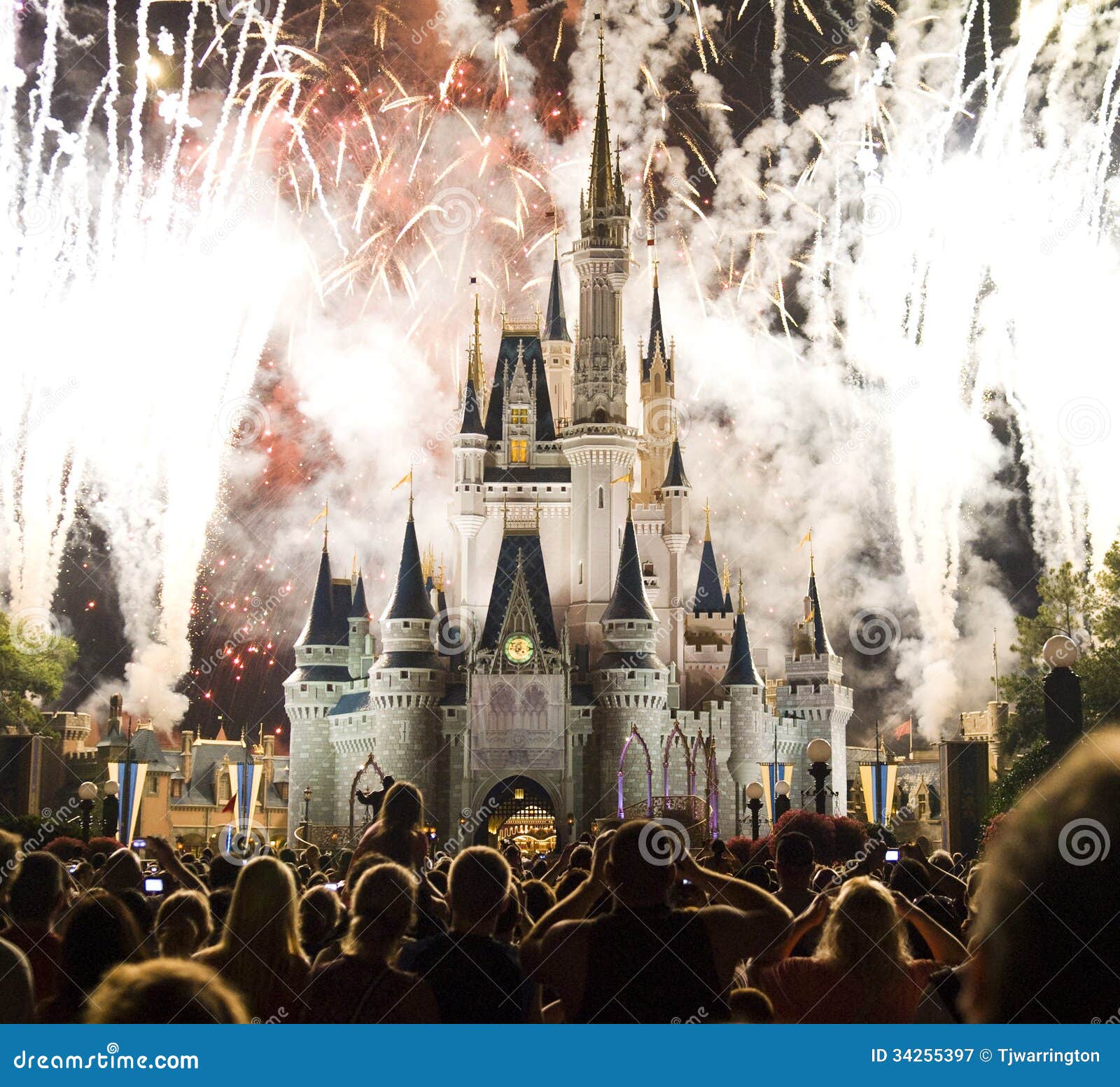 Disney Fireworks Editorial Image | CartoonDealer.com #15865018