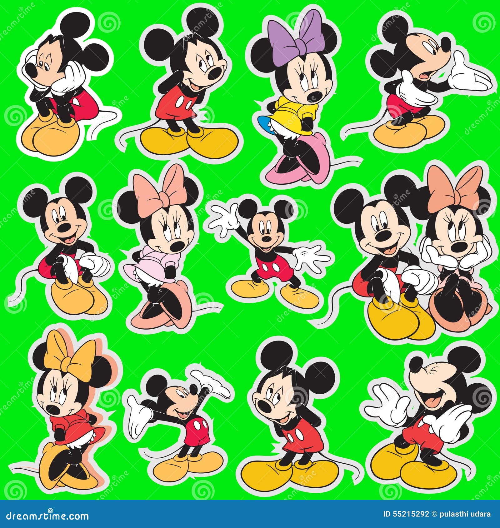 Disney Mickey Mouse Cartoon Collection Editorial Photography ...