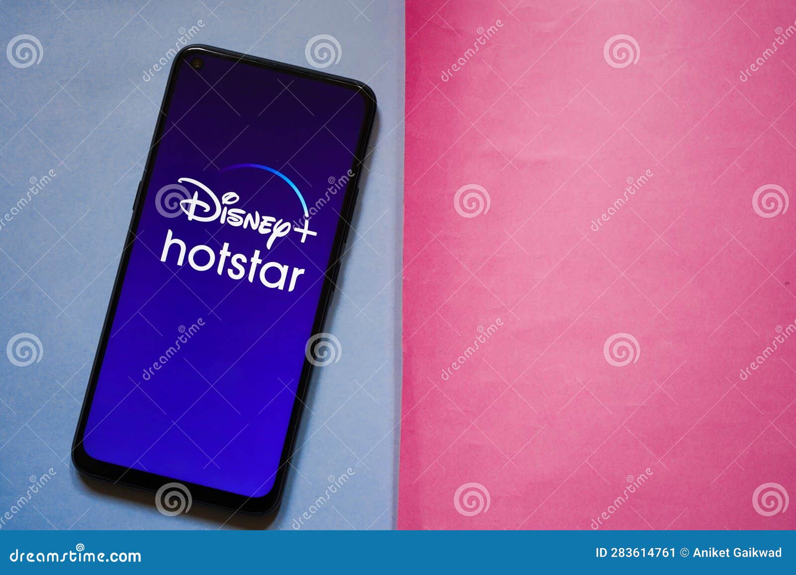 Disney Plus Hotstar App Logo on Smartphone Device Editorial Photo ...
