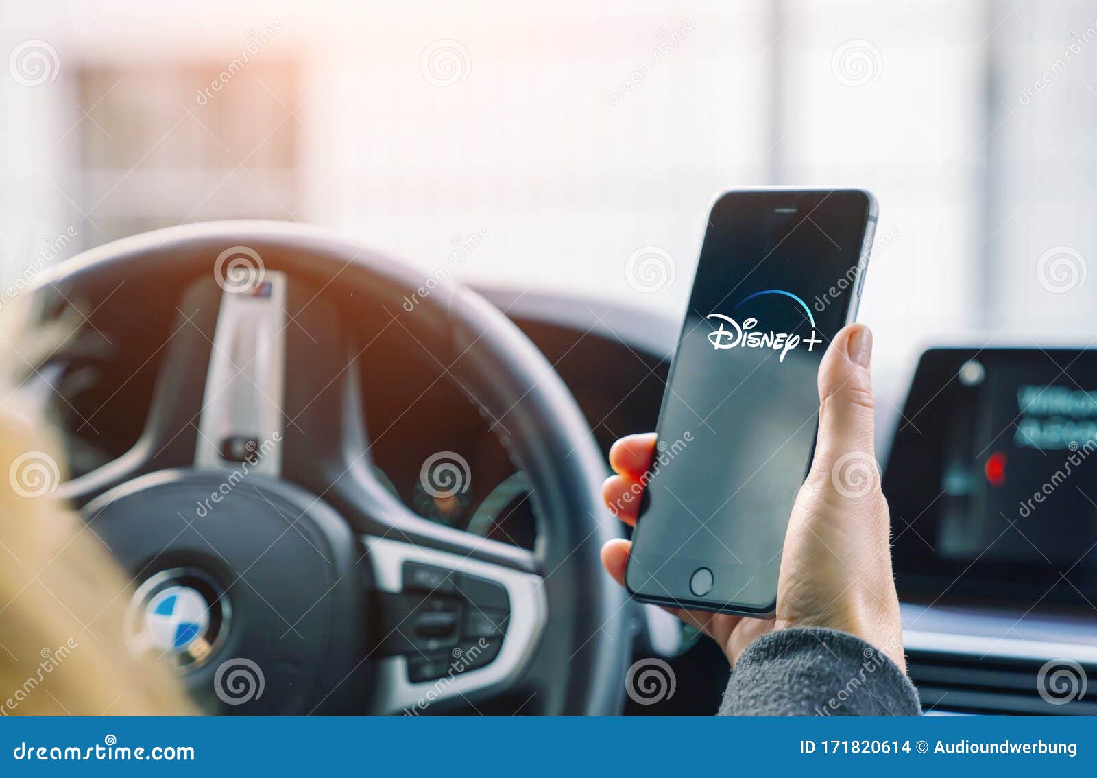 Disney Plus Video Streaming App on Apple IPhone Editorial Stock Image ...