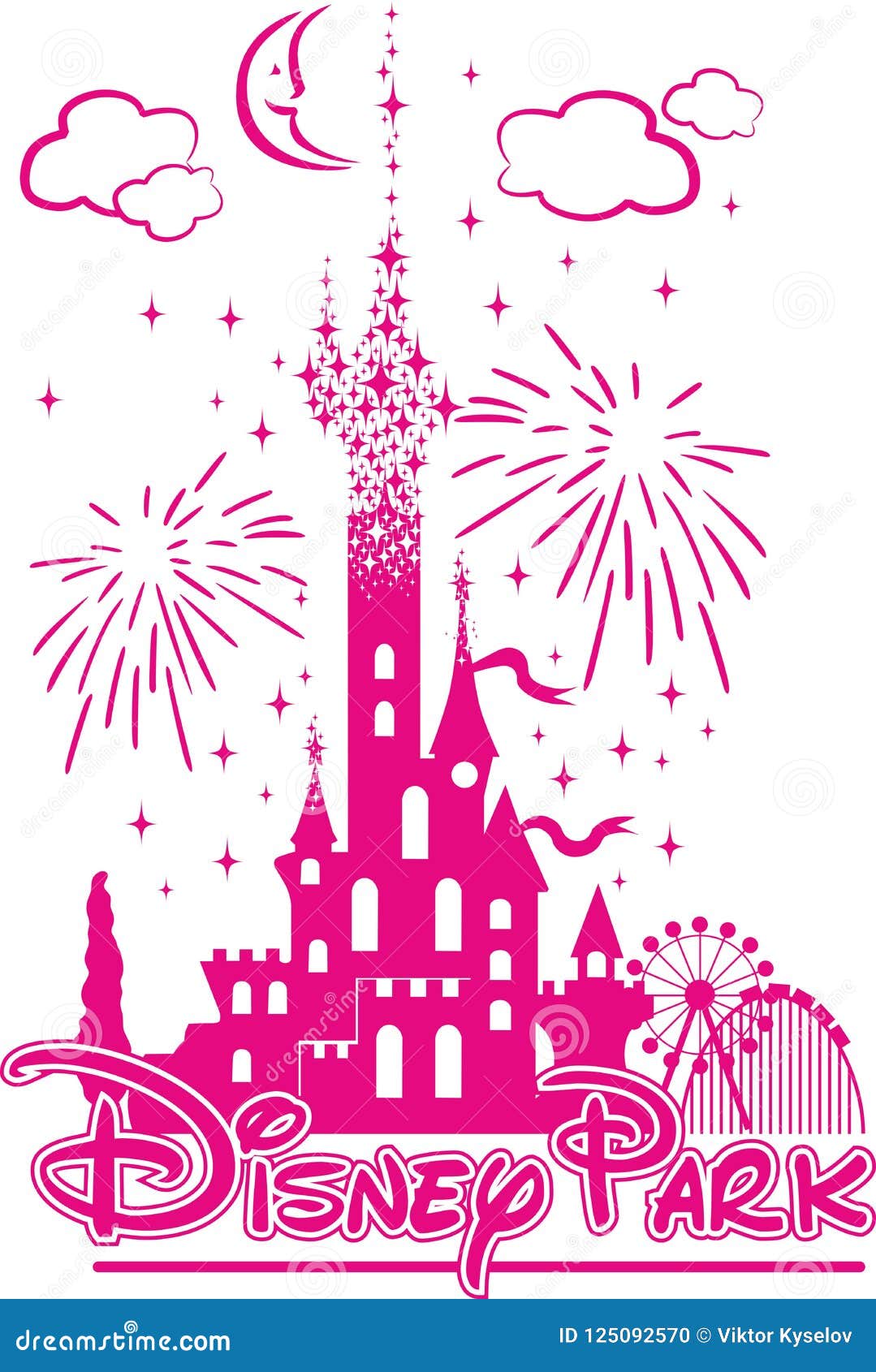 Disney Fireworks Stock Illustrations – 19 Disney Fireworks Stock ...
