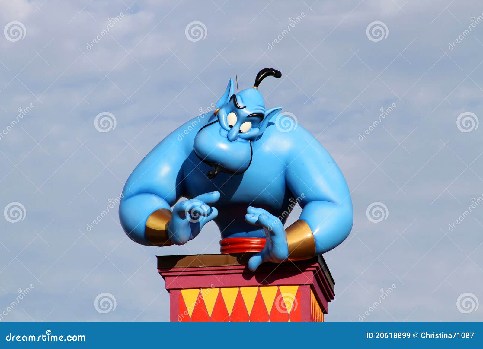 Disney s Genie editorial stock image. Image of fantasy - 20618899