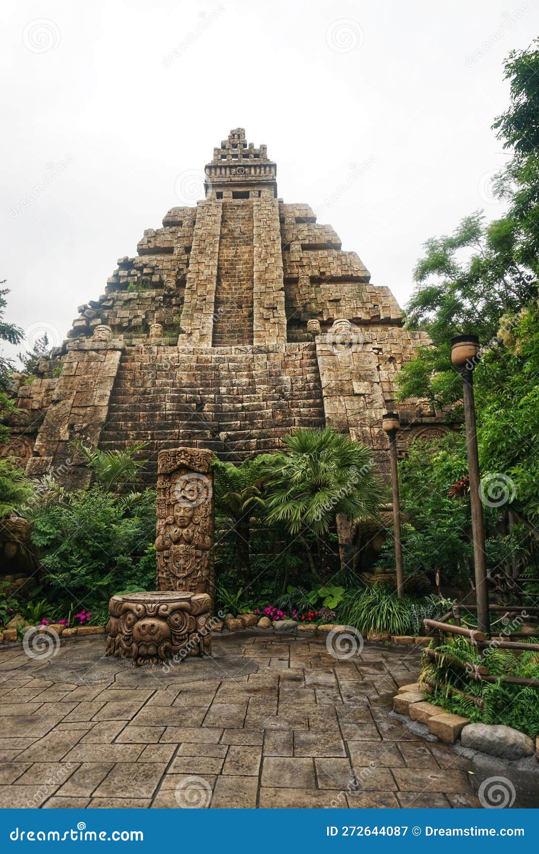 Disney Sea stock image. Image of maya, asia, historic - 272644087