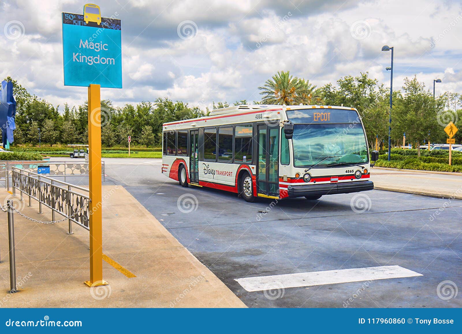 Disney Shuttle Bus editorial image. Image of tourist - 117960860