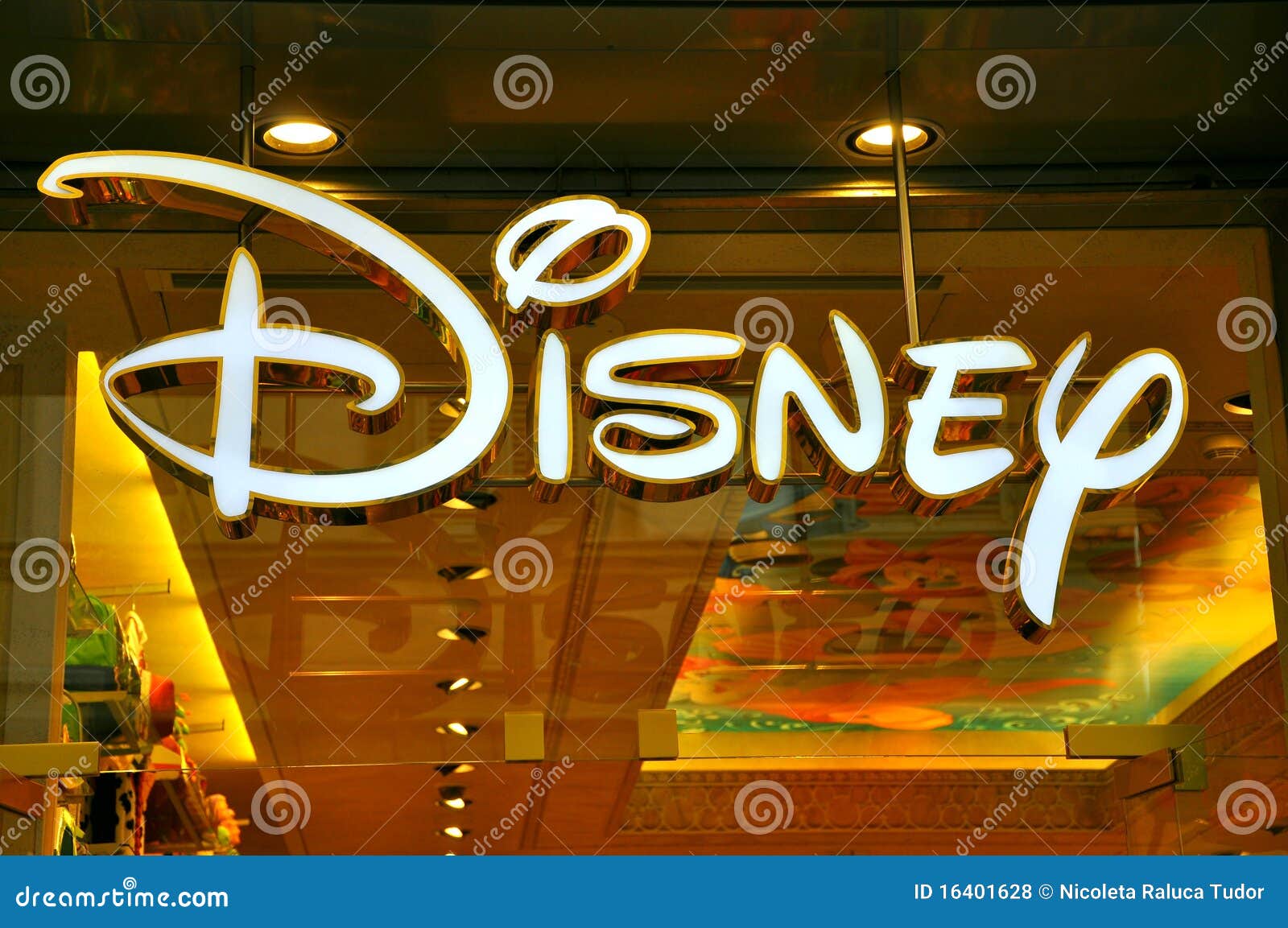 Disney Store Logo Editorial Stock Photo - Image: 16401628