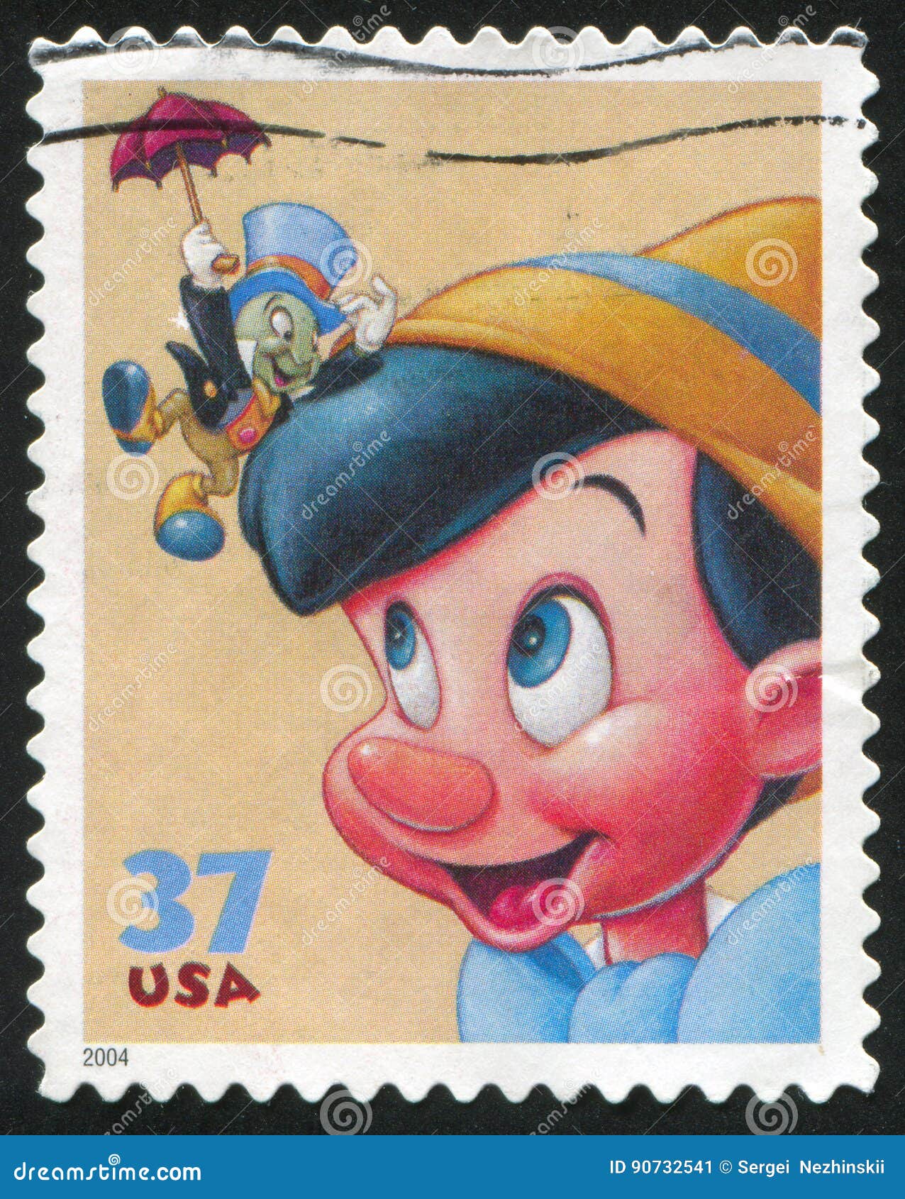 Disney tecknad film redaktionell bild. Bild av syrsa - 90732541