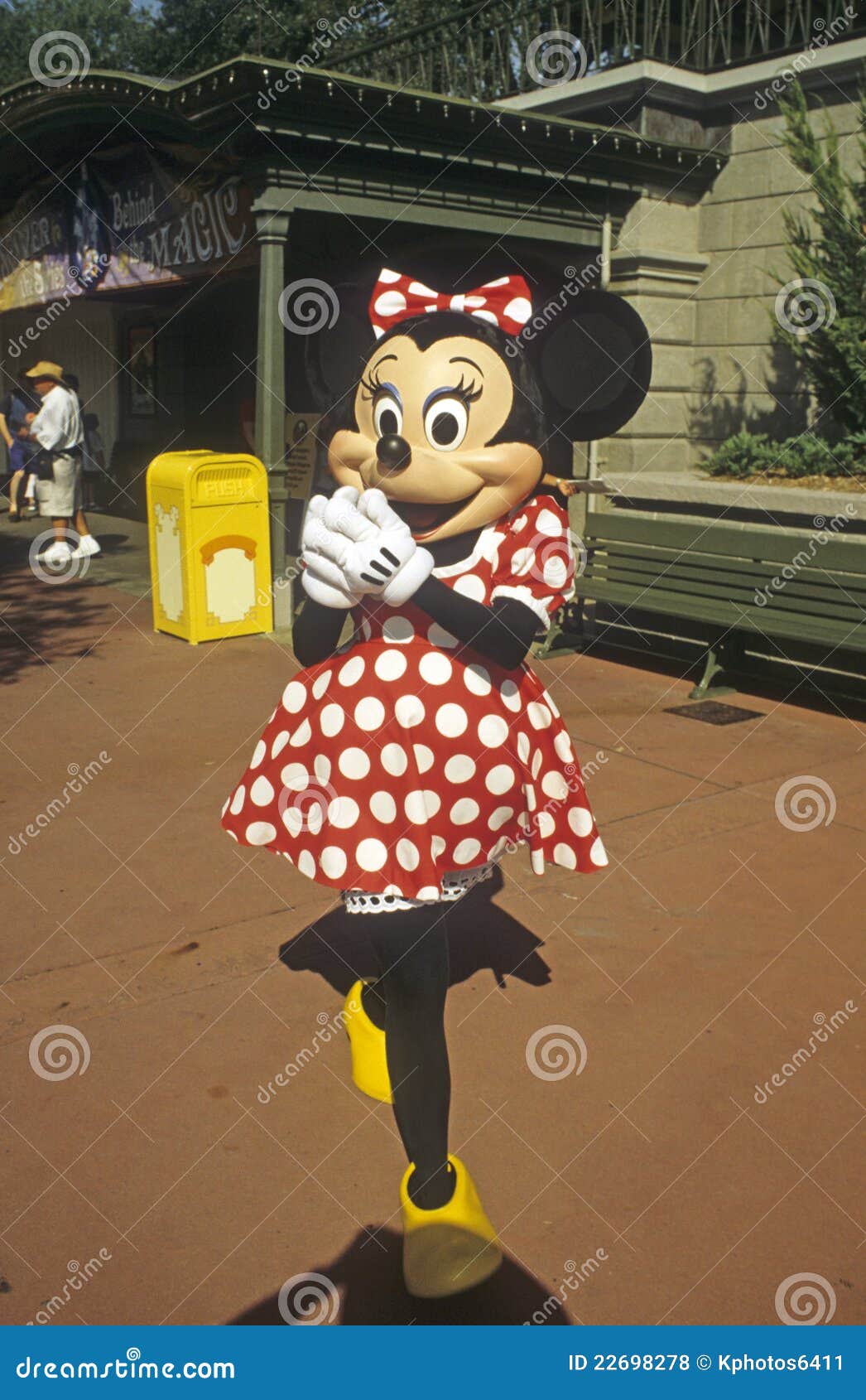 Disney World Magic Kingdom - Minnie Mouse Editorial Stock Photo - Image ...
