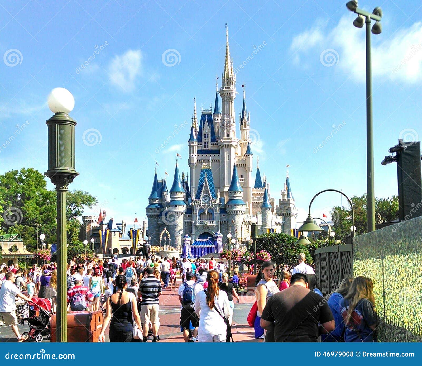 Disney World Princess Castle Editorial Stock Photo - Image of tourism ...