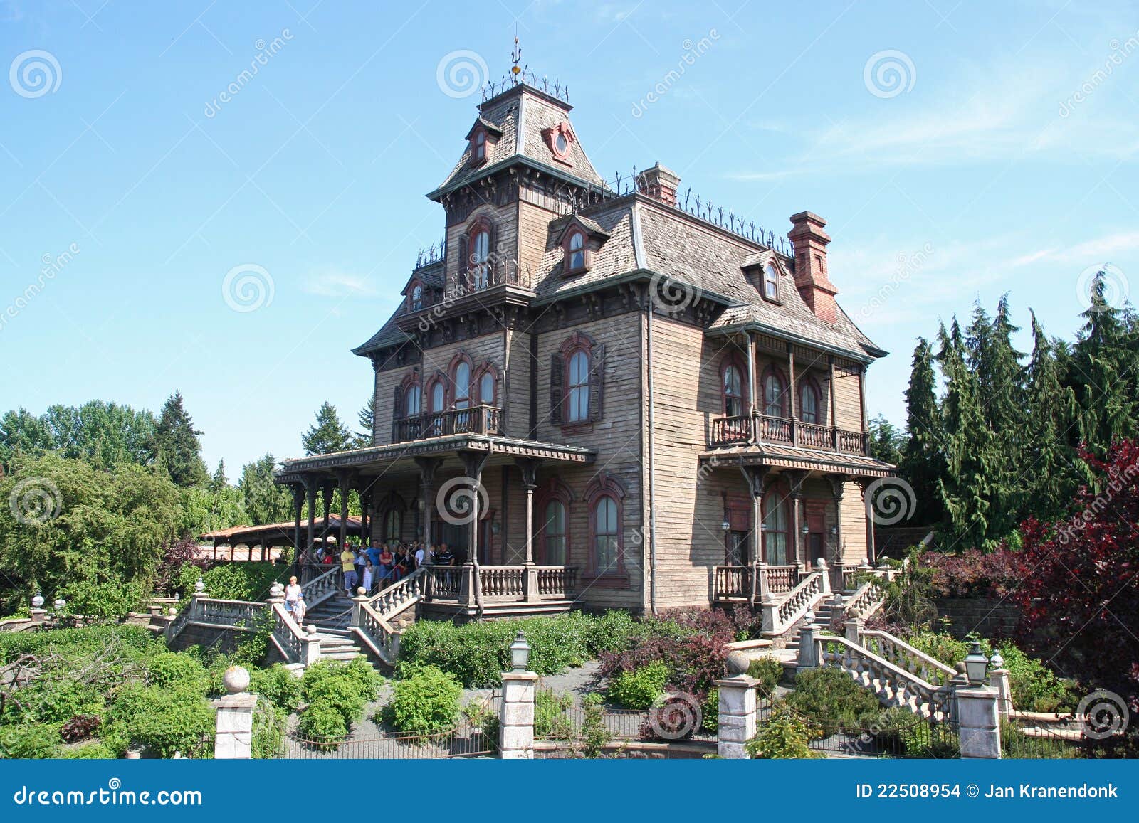 Disneyland Huis Van Verschrikkingen Redactionele Stock Afbeelding ...