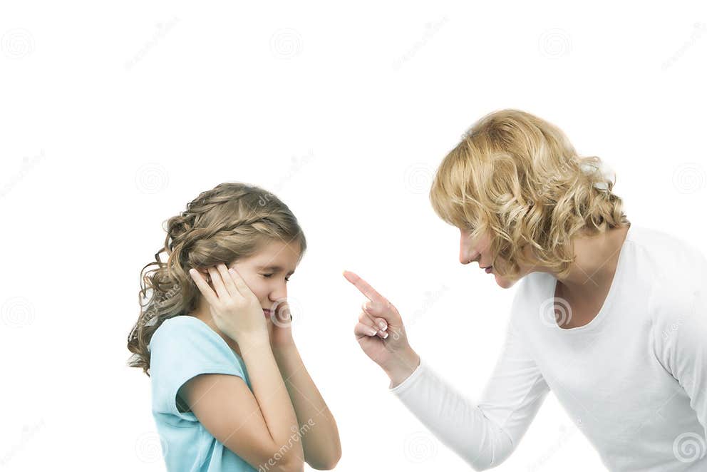 Disobedience stock image. Image of punishment, girl, anger - 24653489