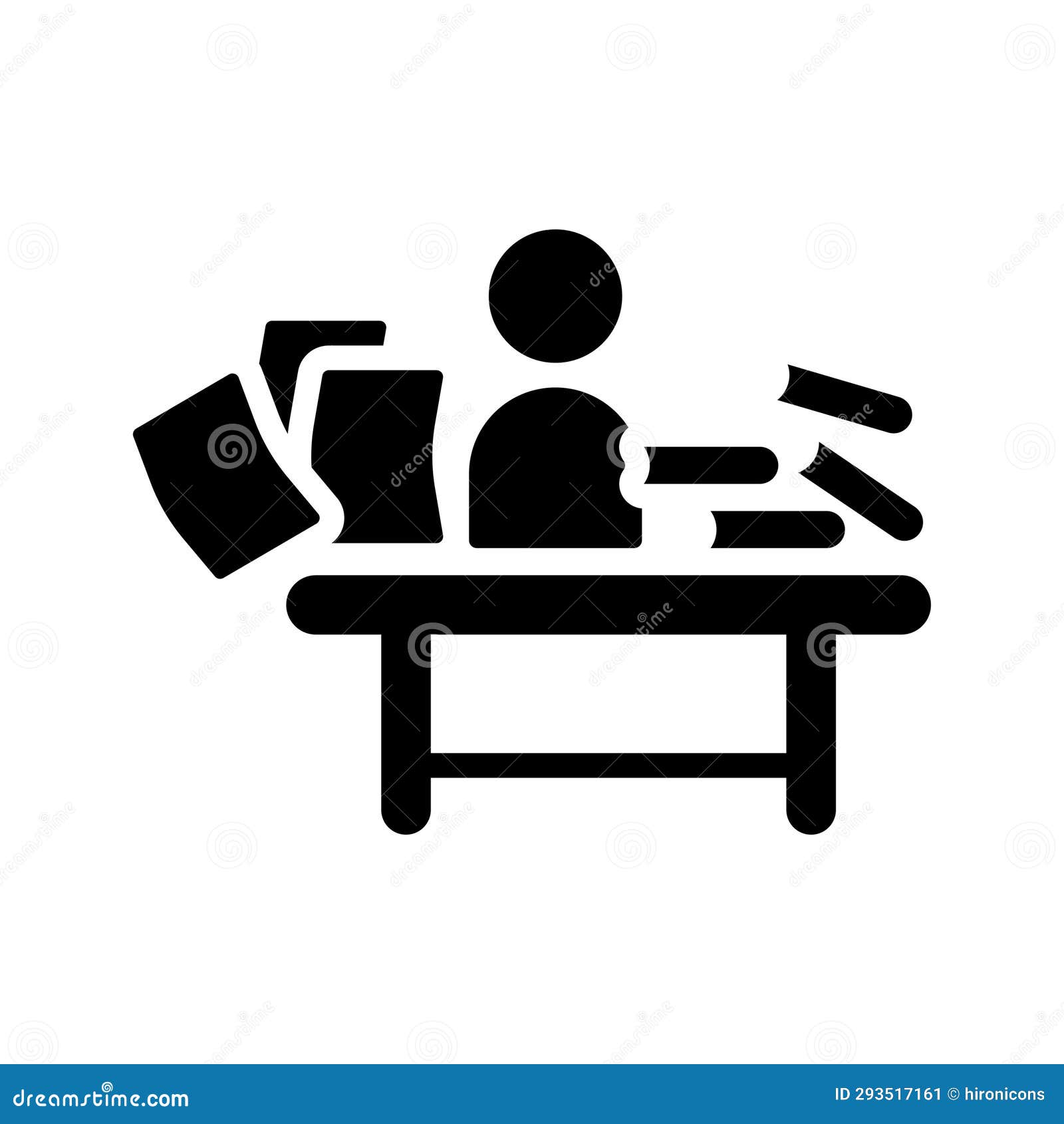 Disorderly, Disorganized Icon Cartoon Vector | CartoonDealer.com #293517161