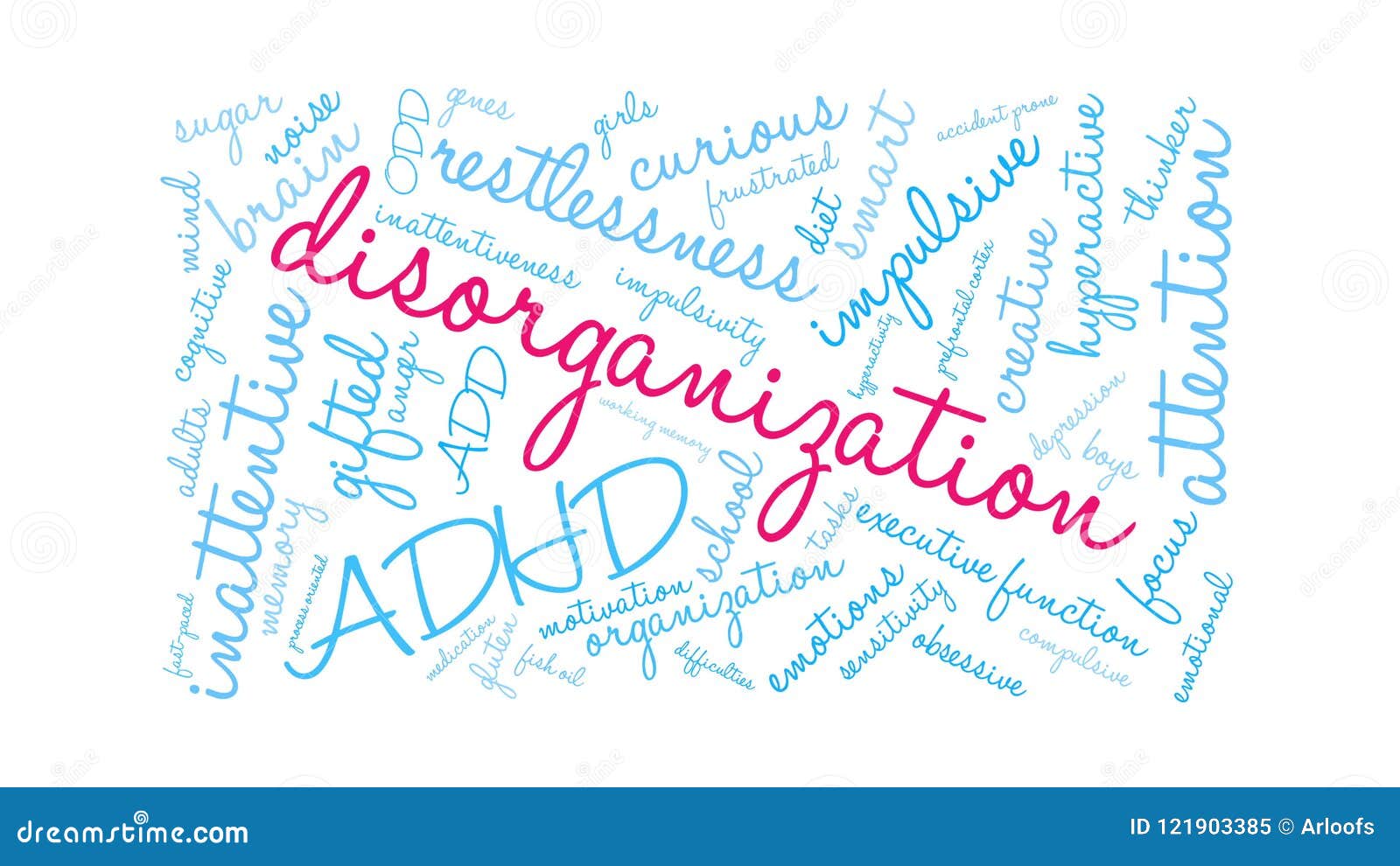 Disorganization Animated Word Cloud Stock Video - Video of genes ...