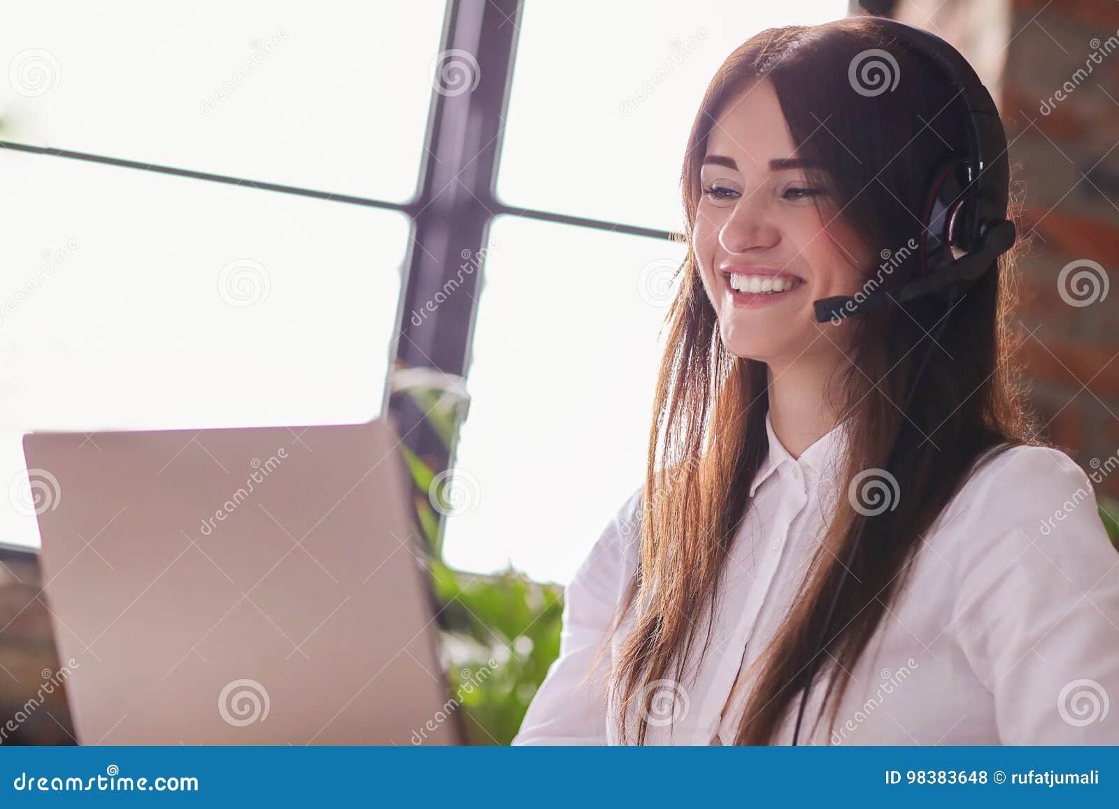 Dispatcher stock photo. Image of friendly, advice, assistant - 98383648
