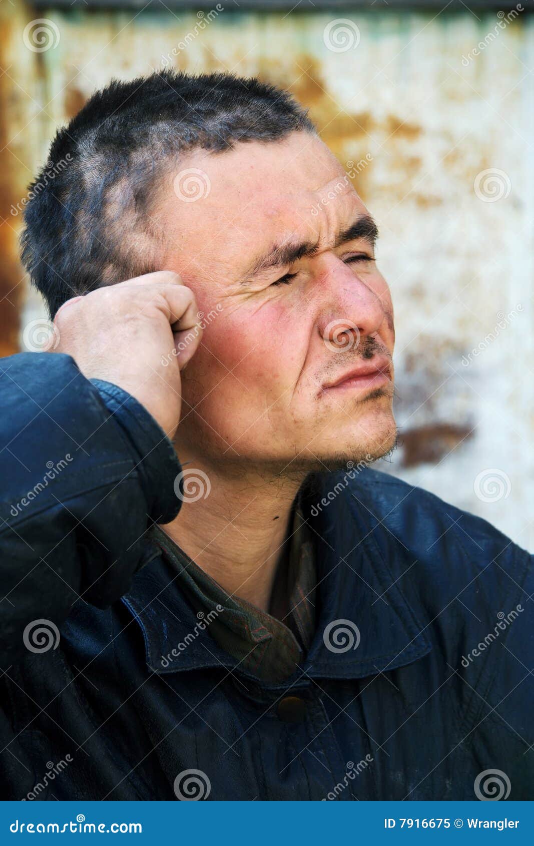 Disperazione. immagine stock. Immagine di umano, senzatetto - 7916675