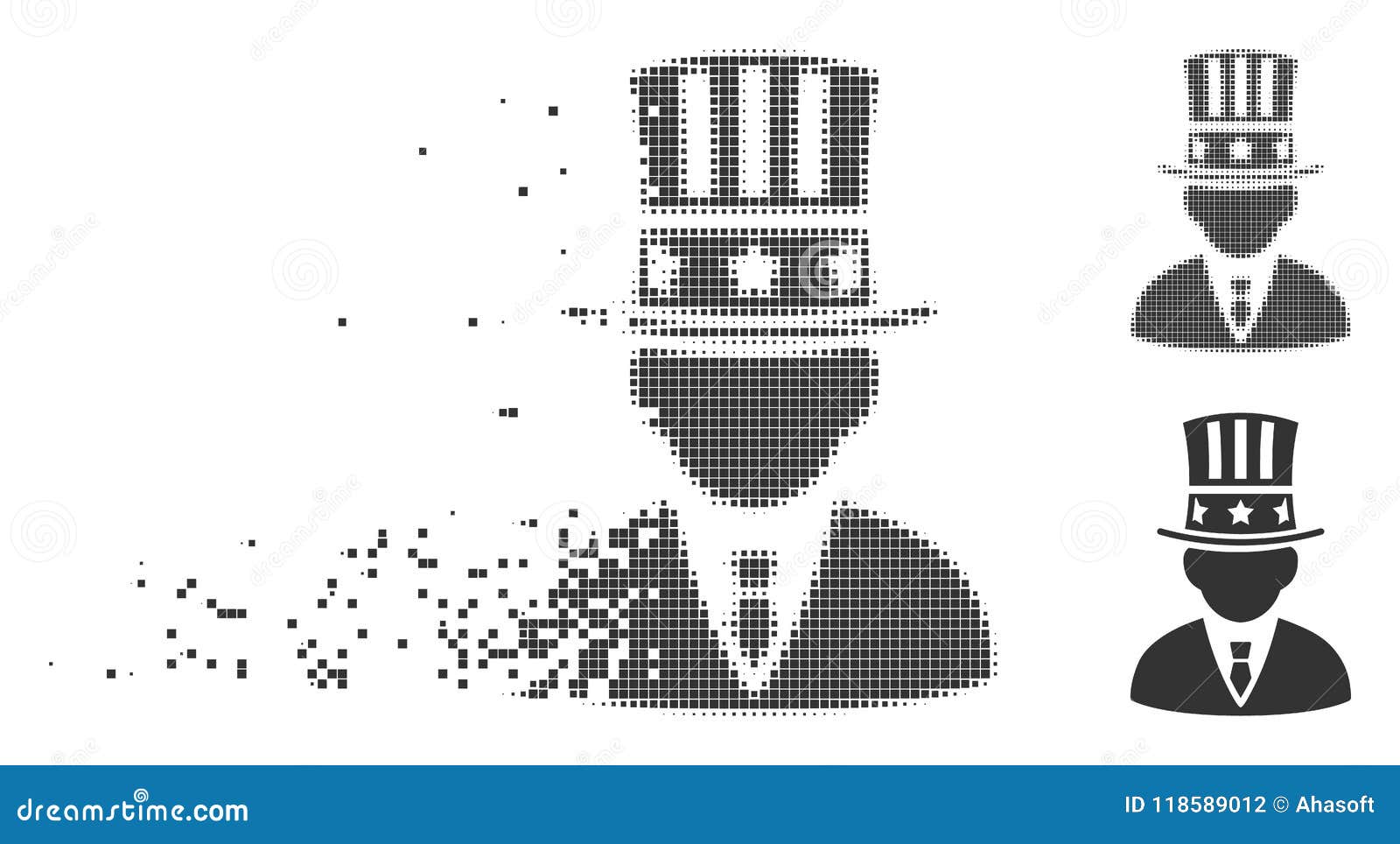 Square Capitalist Oligarch Icon Vector Collage Royalty-Free Stock Photo ...