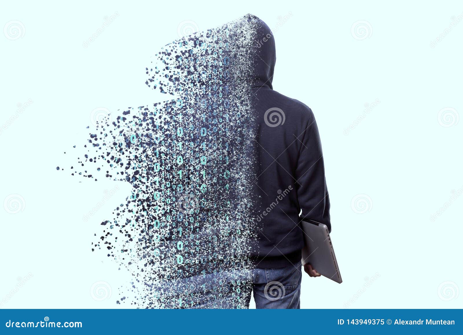Dispersing hacker stock image. Image of effect, silver - 143949375