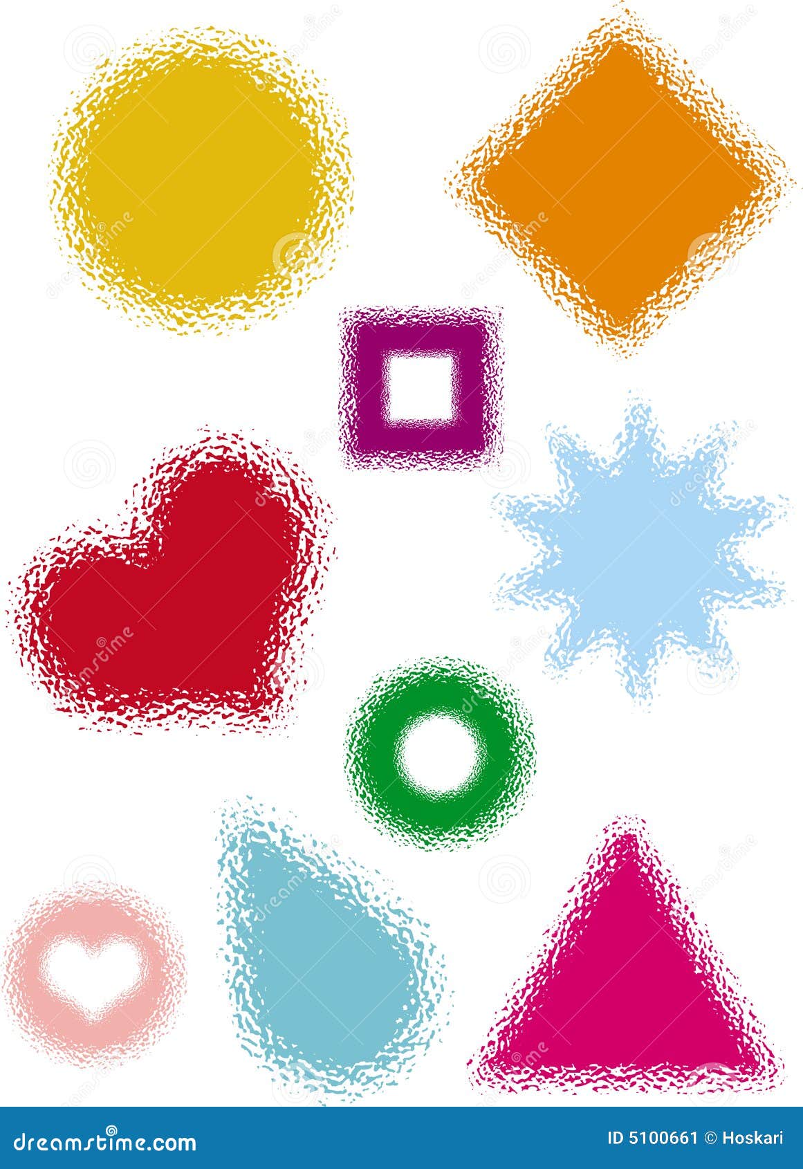 Dispersion And Blobs Cartoon Vector | CartoonDealer.com #5100485