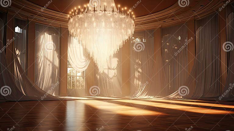 Dispersion Curved Light Rays Stock Illustration - Illustration of ...