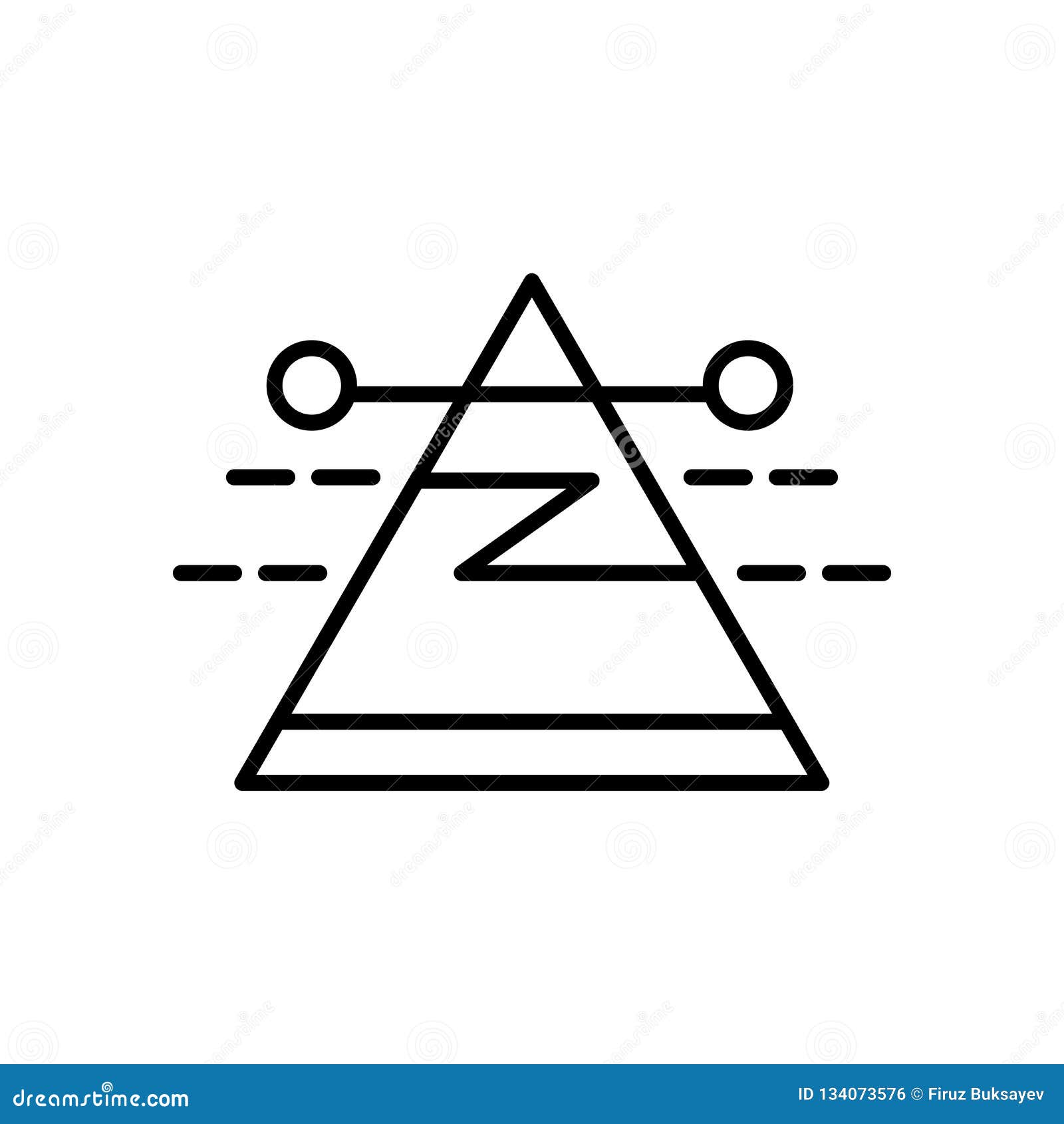 Dispersion Icon Vector Isolated On White Background, Logo Concept Of ...