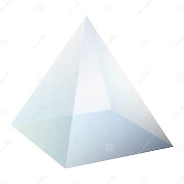 Dispersion Light Prism. Glass Triangular Pyramid for Optical Light ...