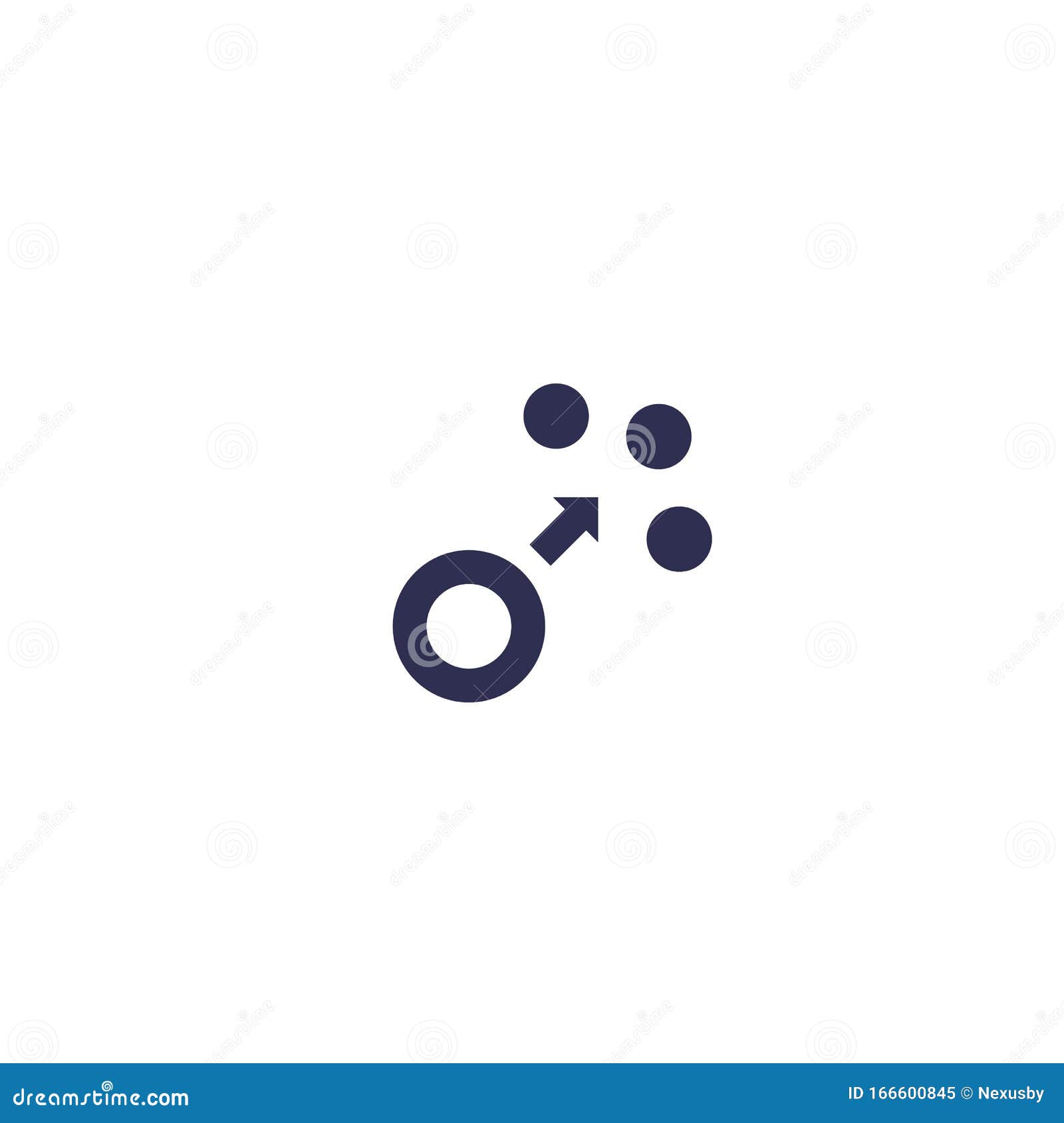 Dispersion vector icon stock vector. Illustration of dispersible ...