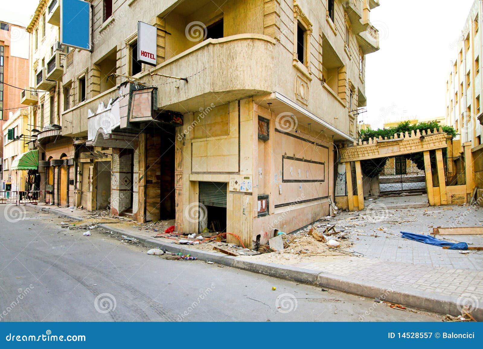 Displaced Earthquake Building Stock Image - Image of unsecured ...