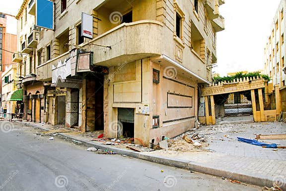 Displaced Earthquake Building Stock Image - Image of unsecured ...