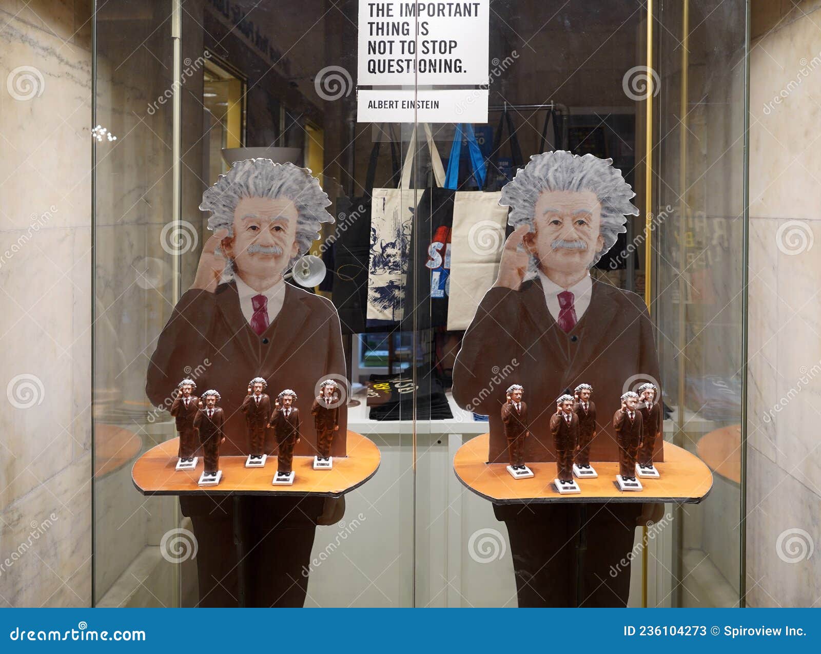 Display about Albert Einstein Editorial Stock Photo - Image of display ...