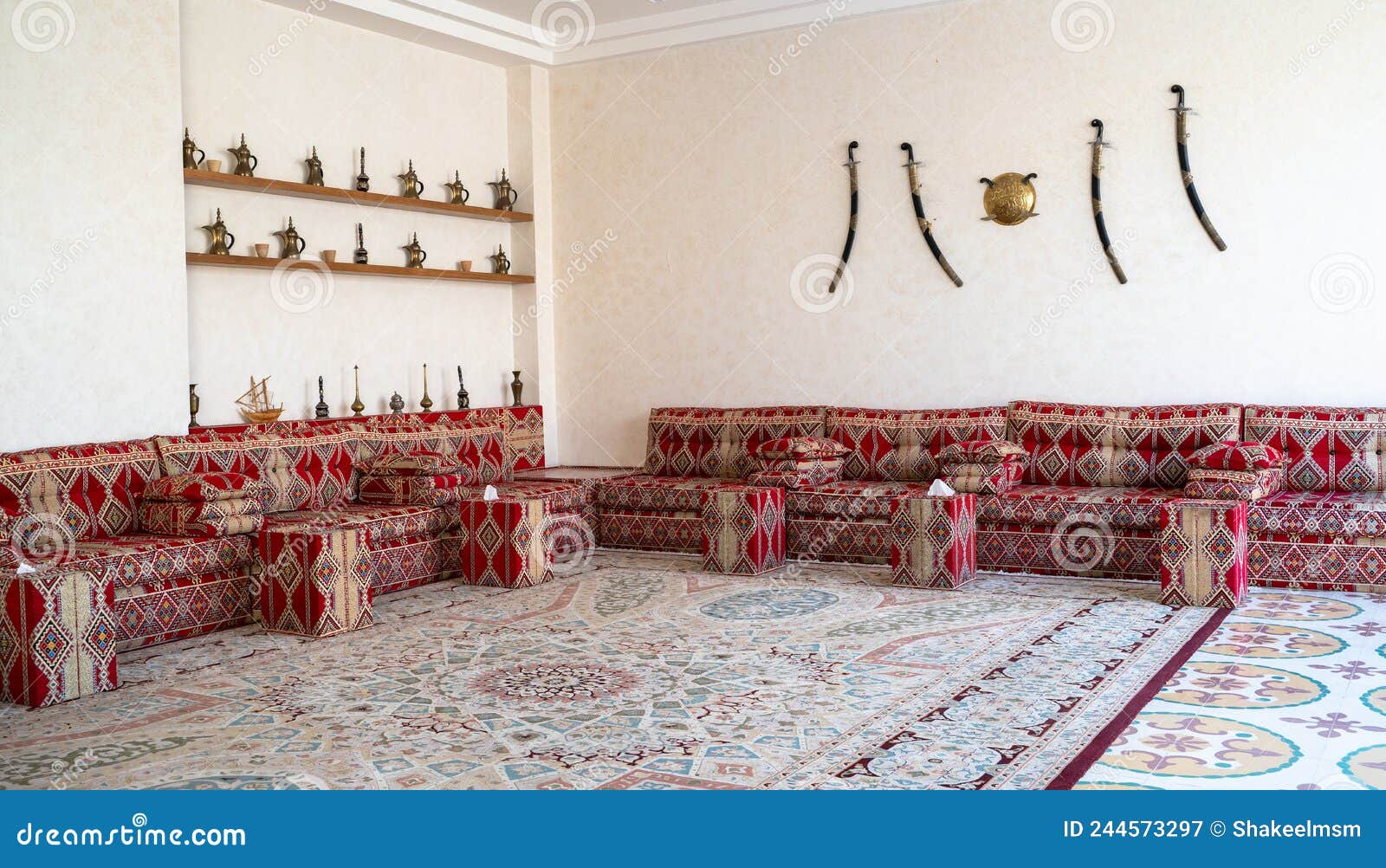 Arabic Majlis Royalty-Free Stock Photo | CartoonDealer.com #66698397