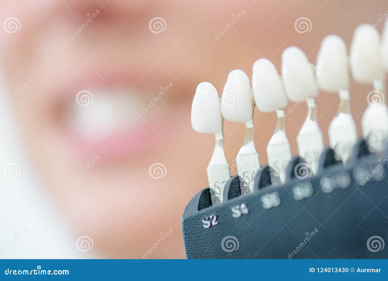 Display of Artificial Teeth Stock Photo - Image of choice, specific ...