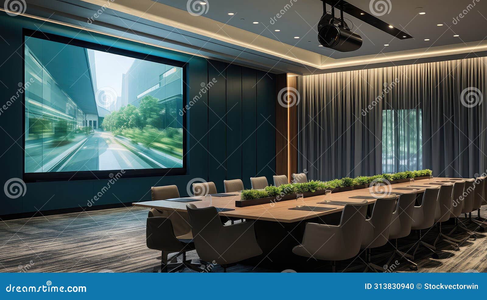 Display Audio Visual Equipment Stock Illustration - Illustration of ...