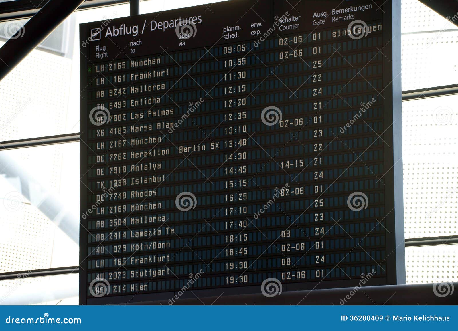 Display board stock image. Image of terminal, times, scoreboard - 36280409