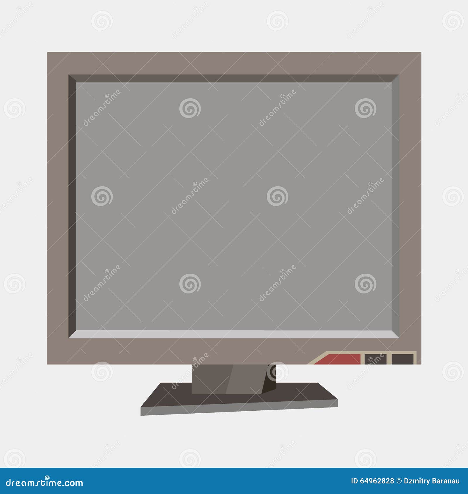 Display with Buttons in Vector Stock Vector - Illustration of office ...