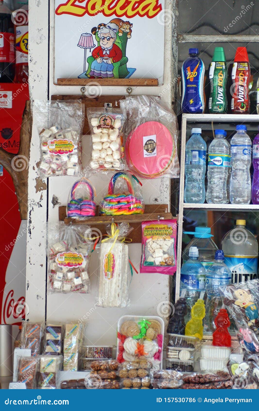 Display in a candy shop editorial photo. Image of store - 157530786
