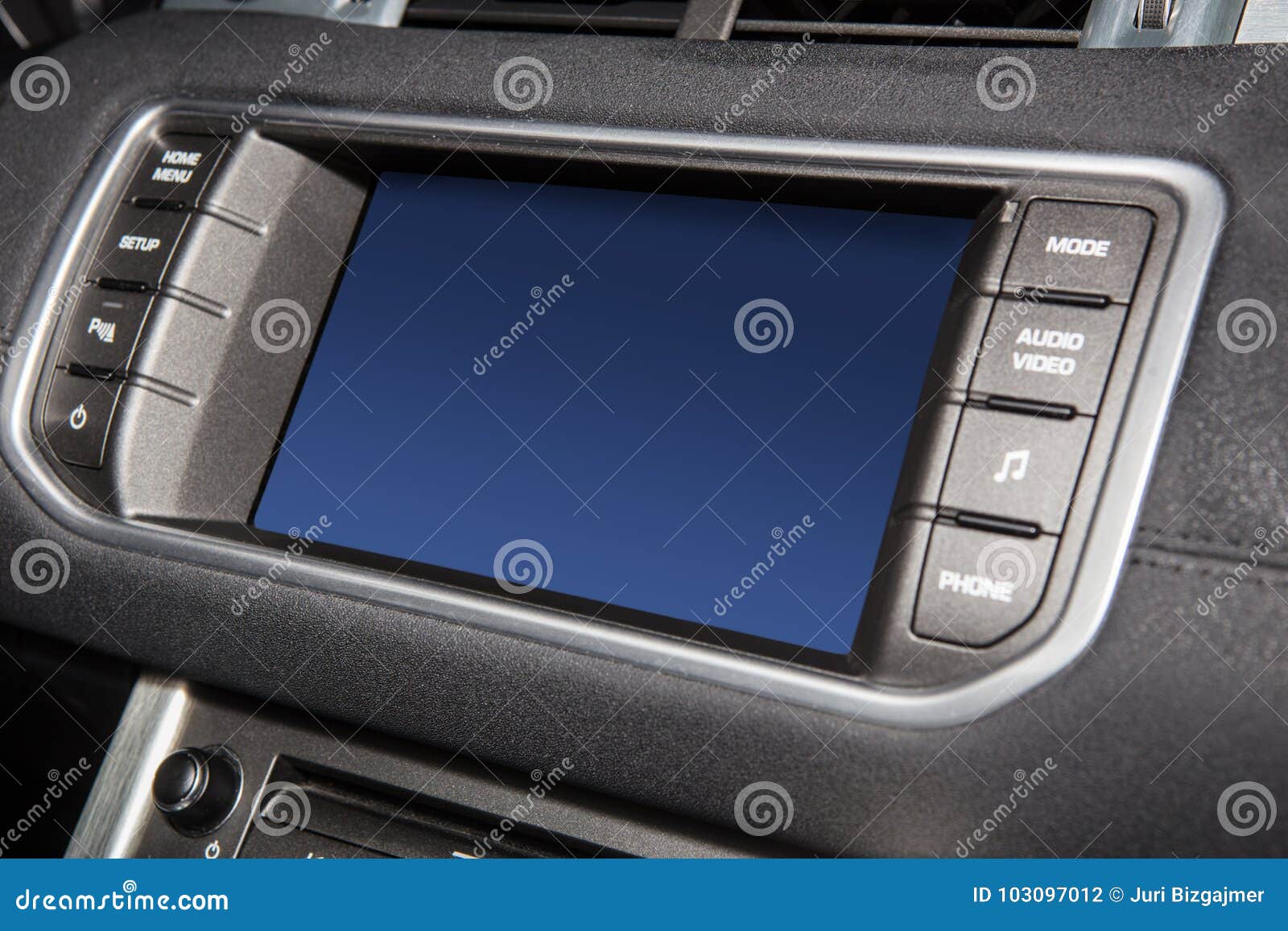Display on the Car S Instrument Panel. Stock Photo - Image of ...