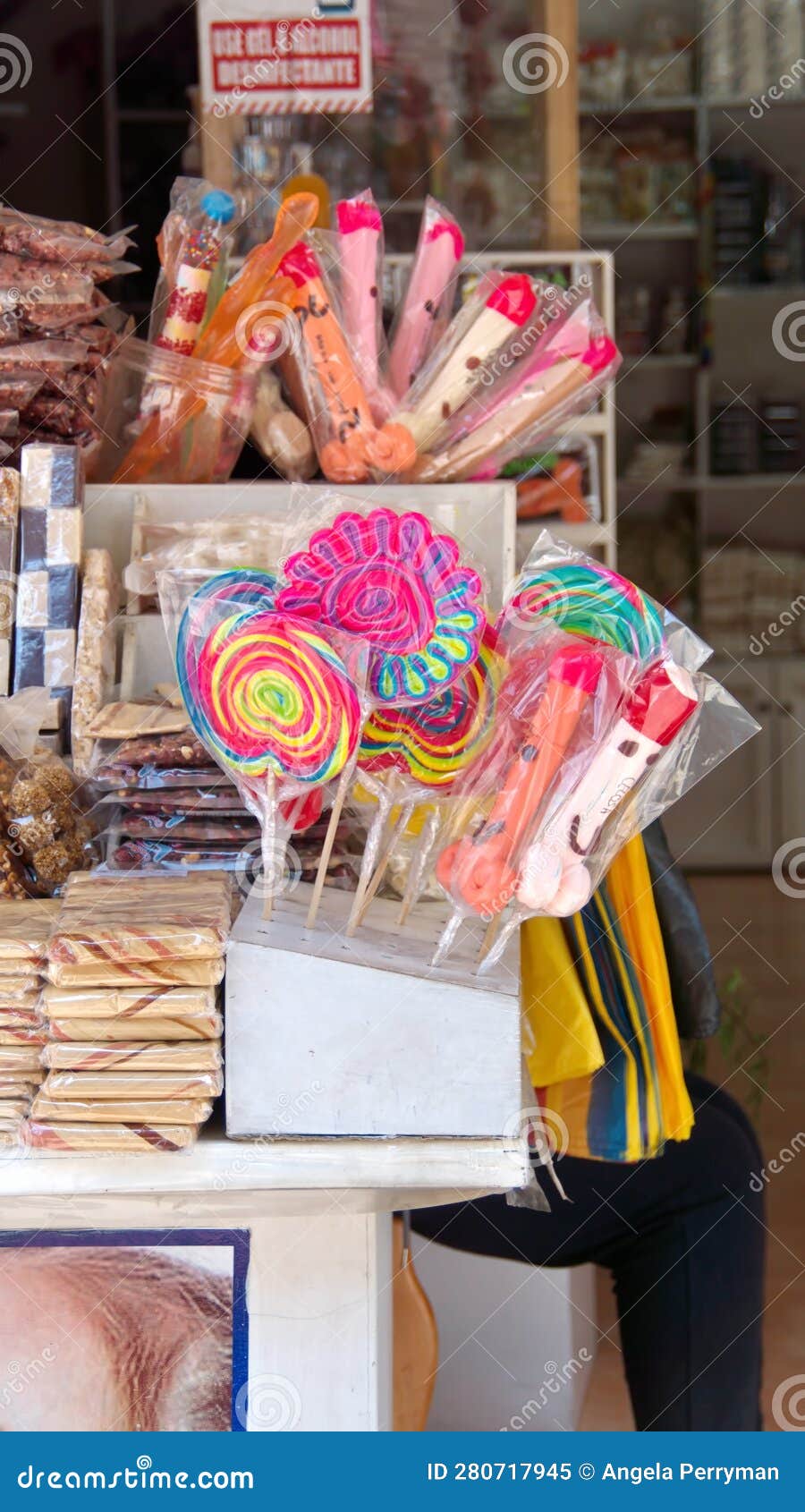 Colorful Display in a Candy Store Editorial Image - Image of ecuador ...