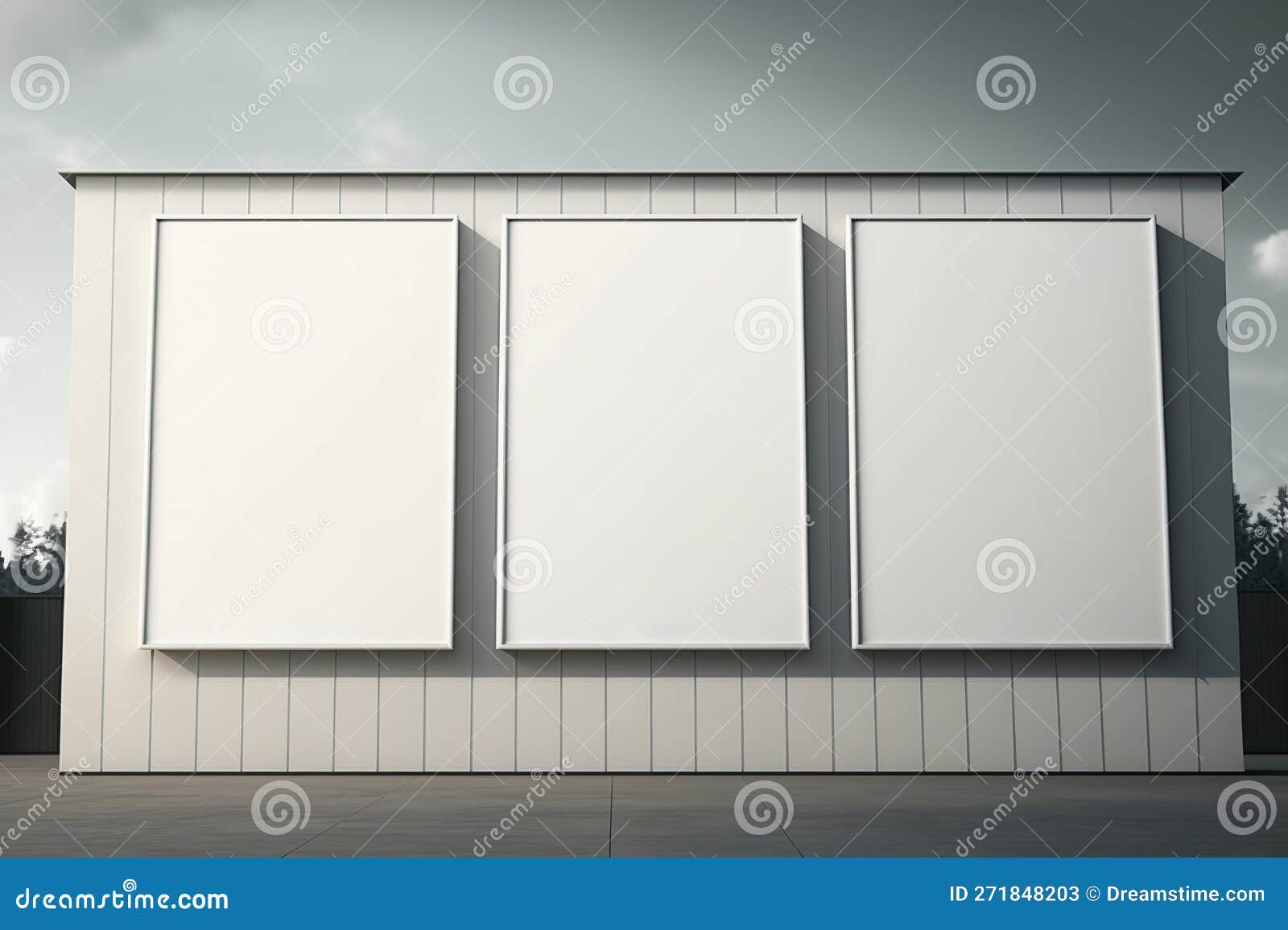 Display Creativity with this Set of White Blank Neon Box Mockups on the ...