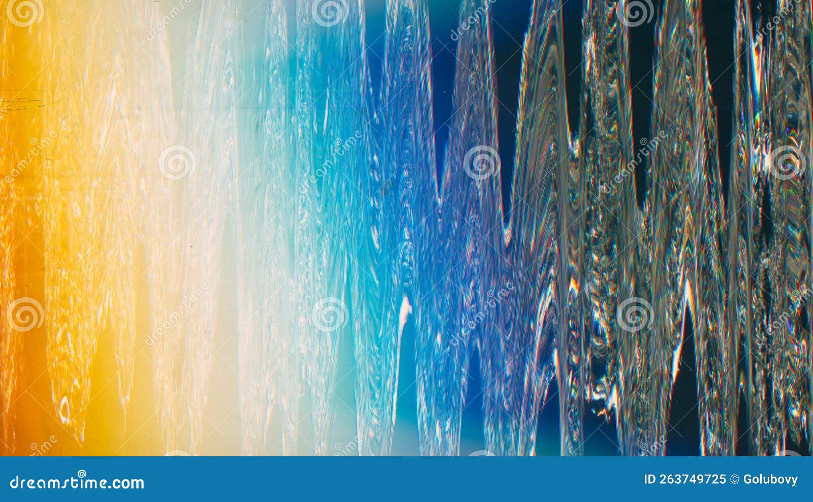 Display Damage Digital Error Glowing Lines Effect Stock Illustration ...