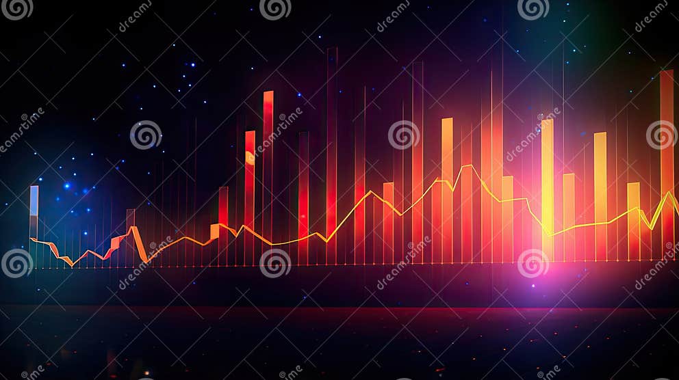 Display with data set stock illustration. Illustration of screen ...