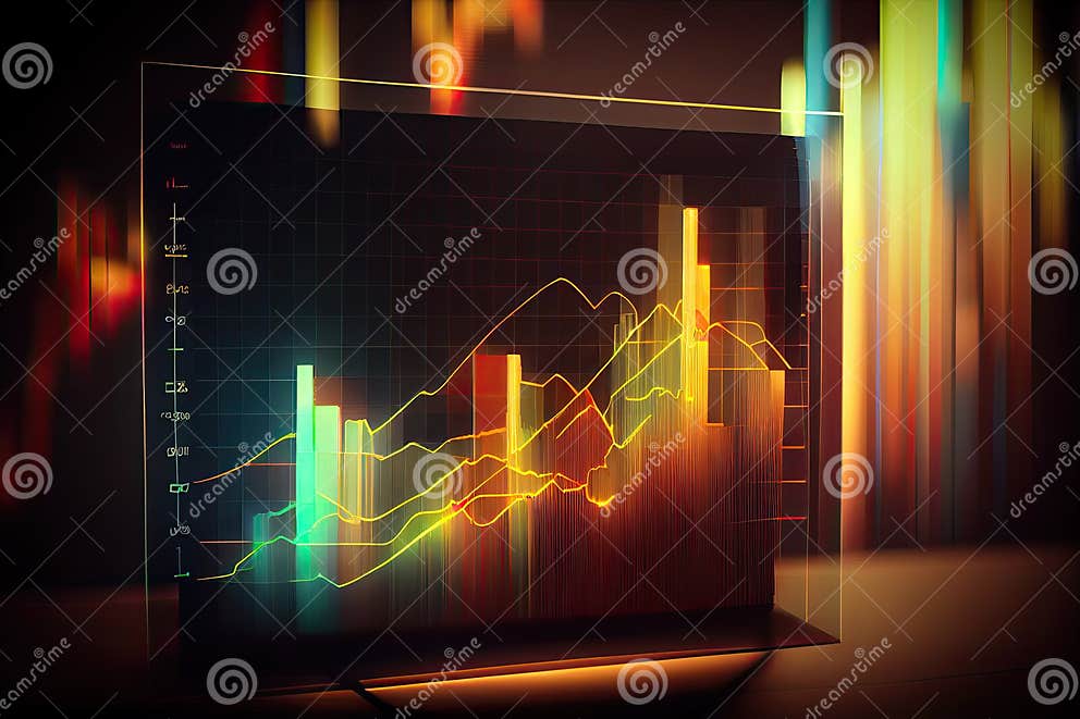 Display with data set stock photo. Image of concept - 293089260