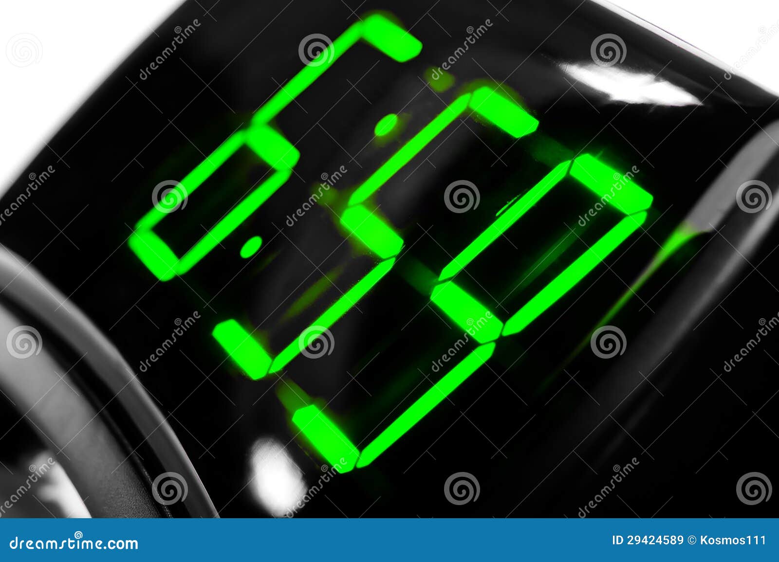 Display digital clock stock image. Image of illuminated - 29424589