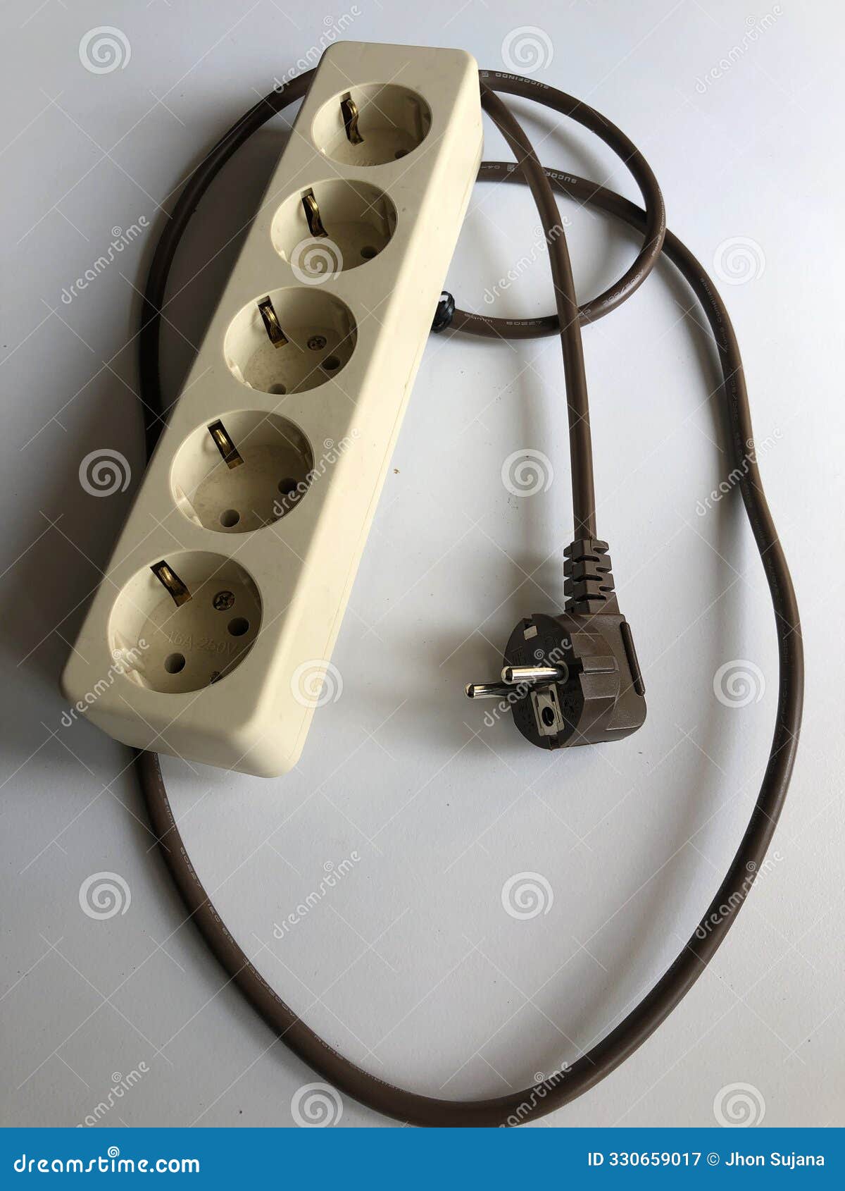 Display Electrical Socket on White Background Stock Image - Image of ...