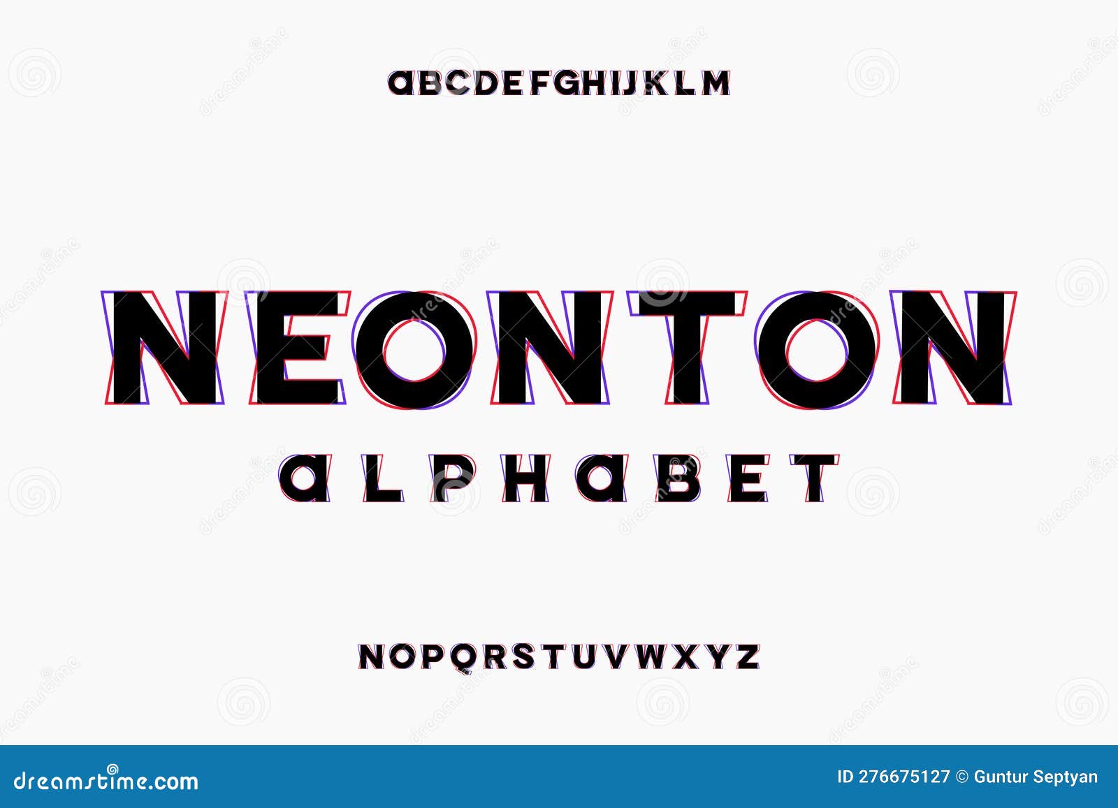 Display Font Alphabet Design Stock Vector - Illustration of graphic ...