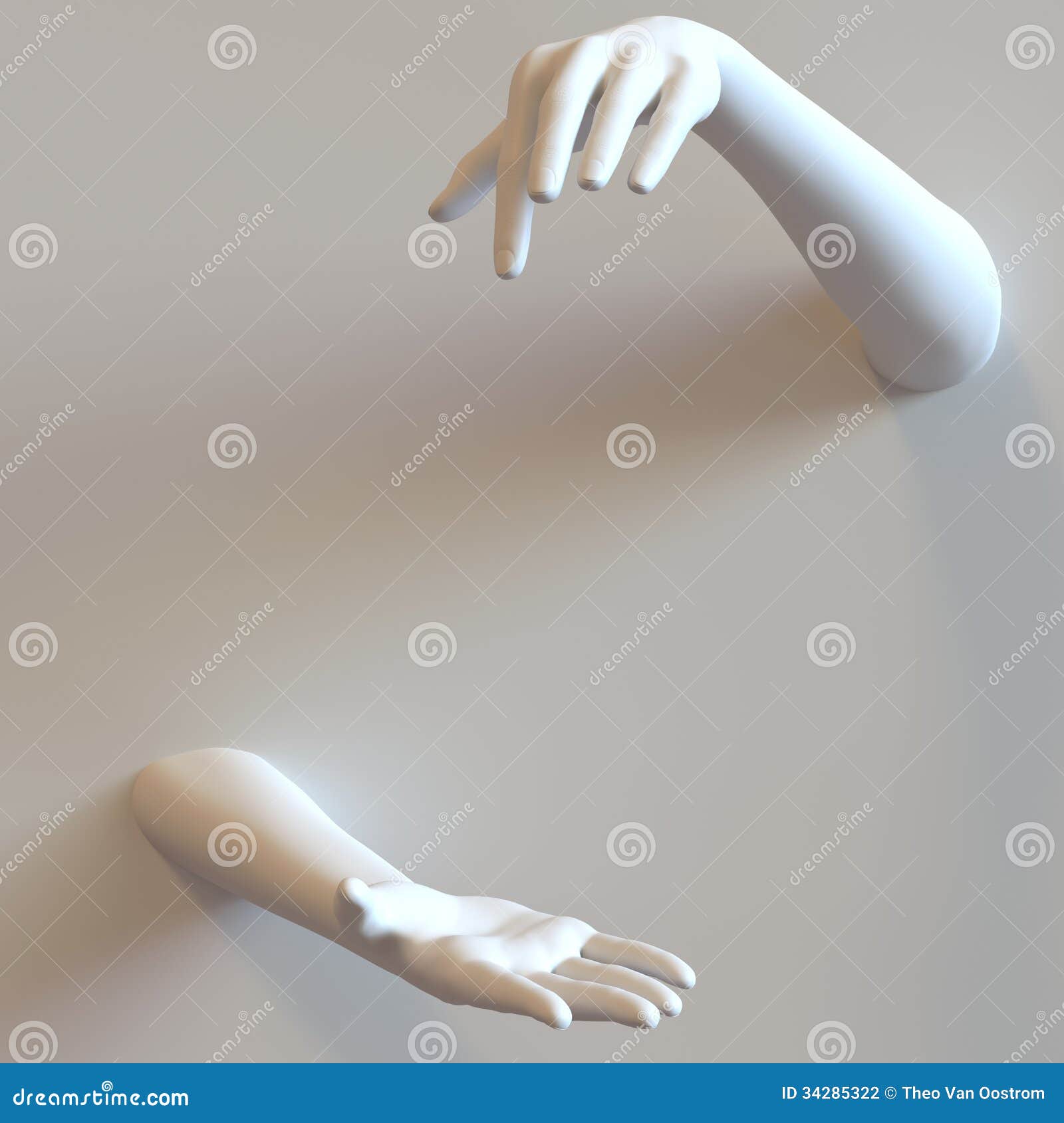 Display Hands stock illustration. Illustration of mannequin - 34285322