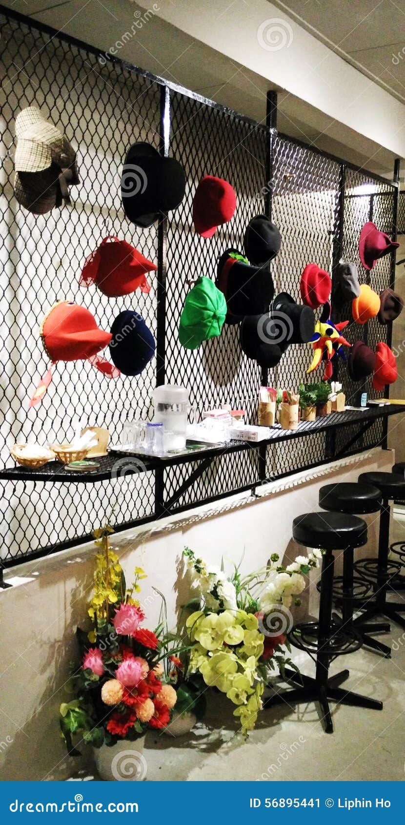 Display of hats stock image. Image of circle, colorful - 56895441
