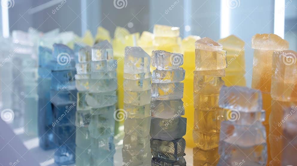 A Display of Ice Core Samples Highlights the Importance of Studying ...