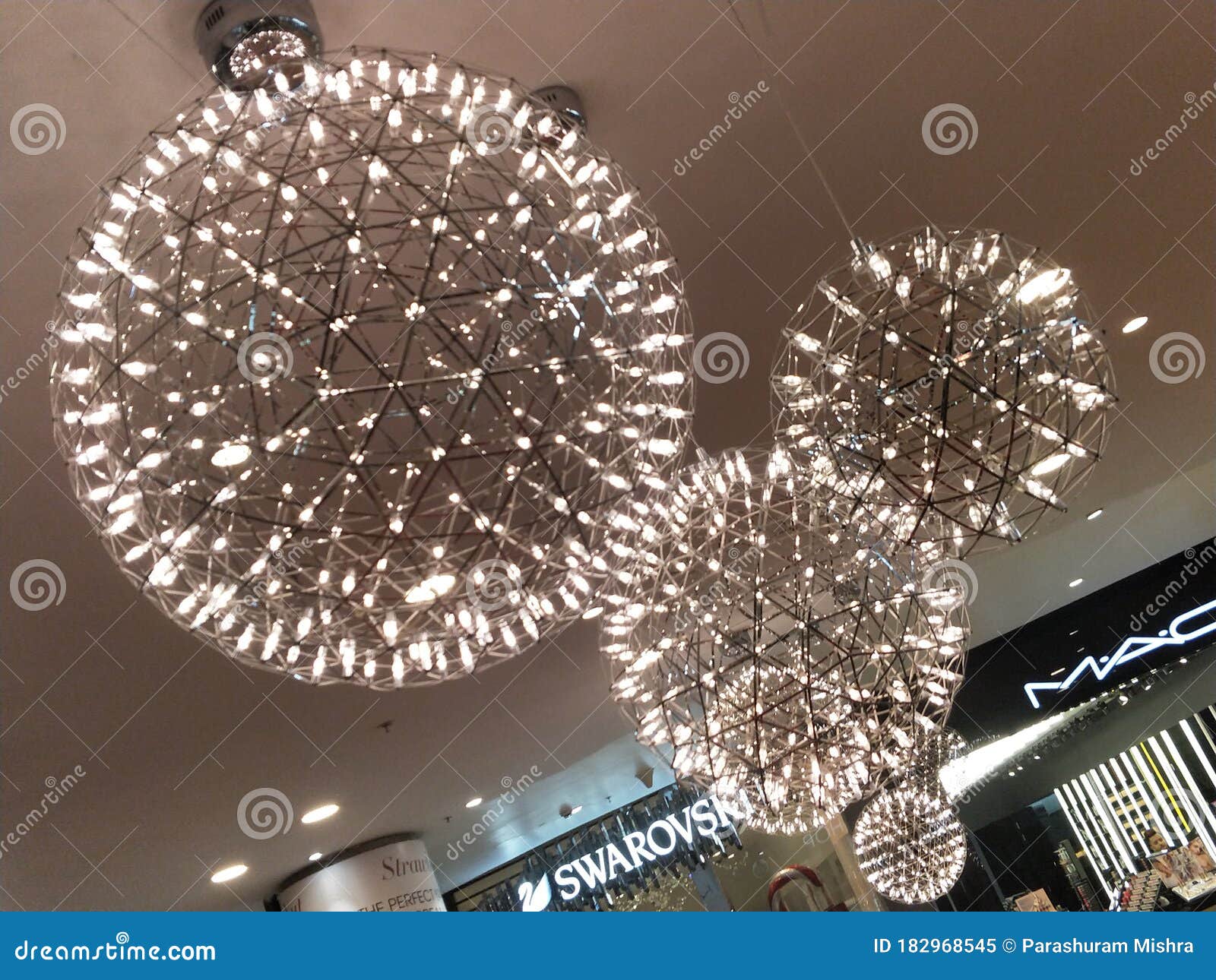 Display lights in Mall editorial image. Image of display - 182968545